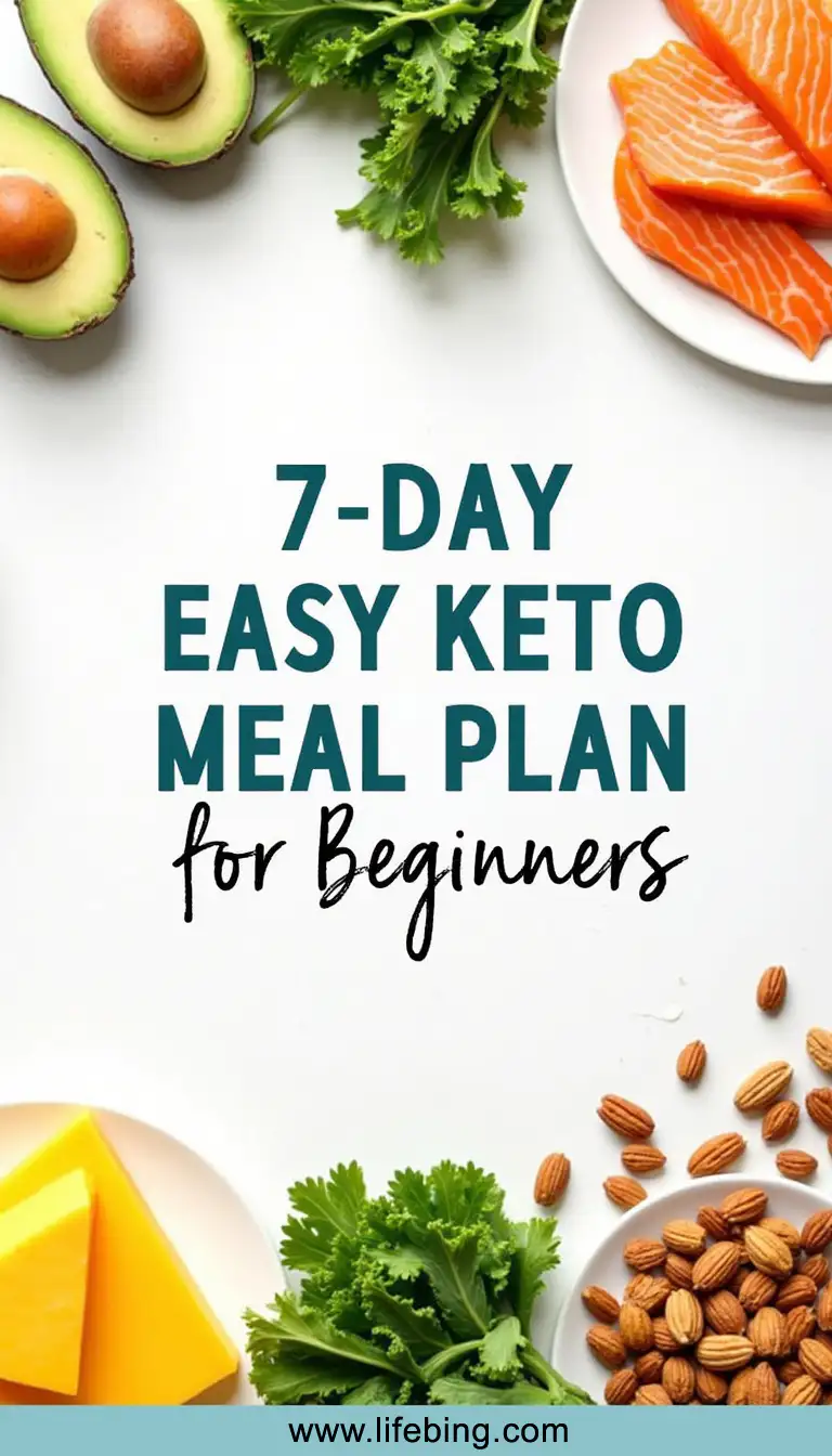 Easy 7 Day Keto Diet Meal Plan for Beginners | Lifebing